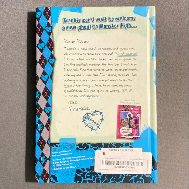 Monster High Diaries: Frankie Stein and the New Ghoul in School by ...