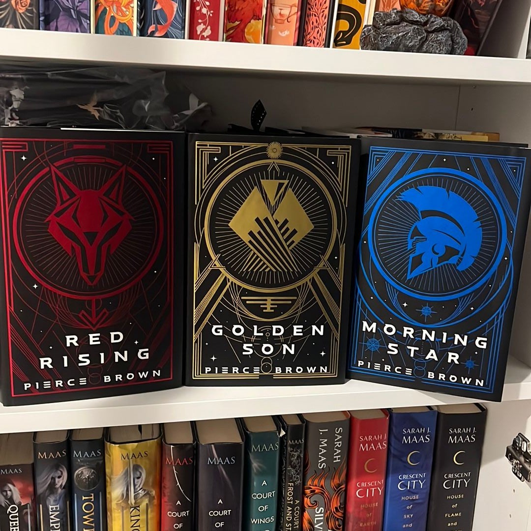 Red Rising Trilogy Fairyloot by Pierce Brown, Hardcover | Pangobooks