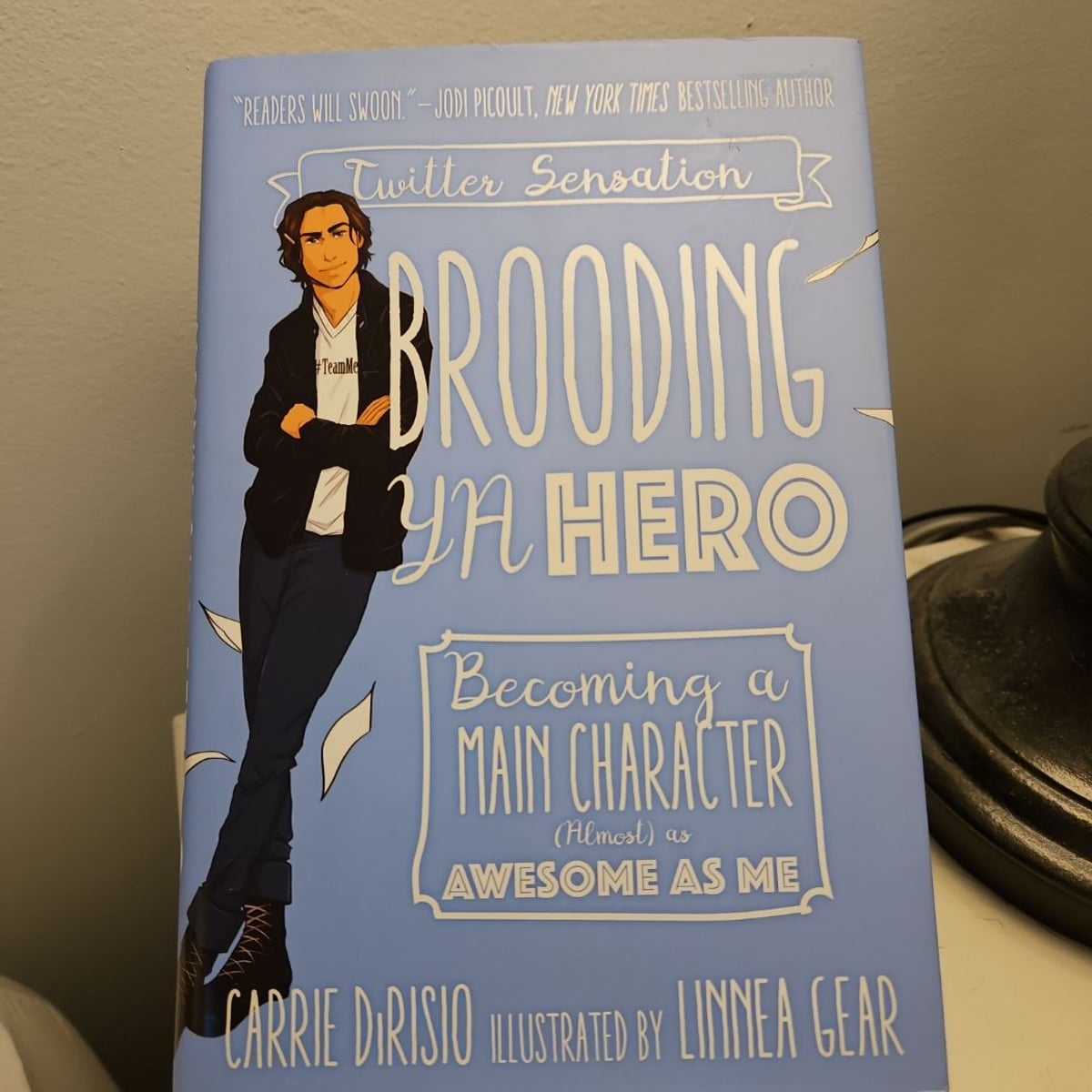 Brooding YA Hero by Carrie Ann DiRisio, Broody McHottiepants