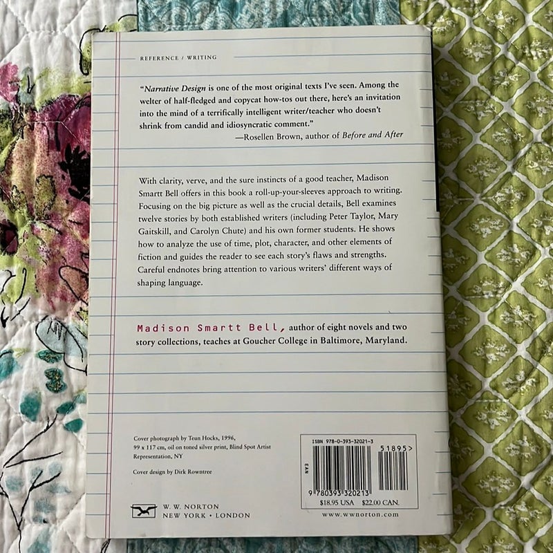 Narrative Design by Madison Smartt Bell, Paperback | Pangobooks