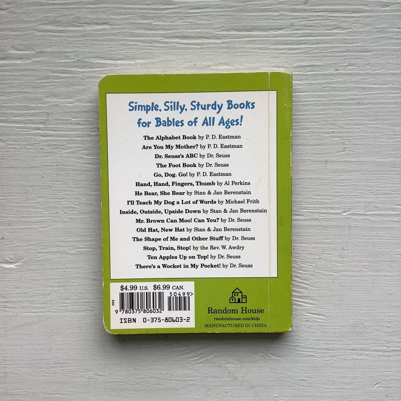 The Alphabet Book by P. D. Eastman, Hardcover | Pango Books