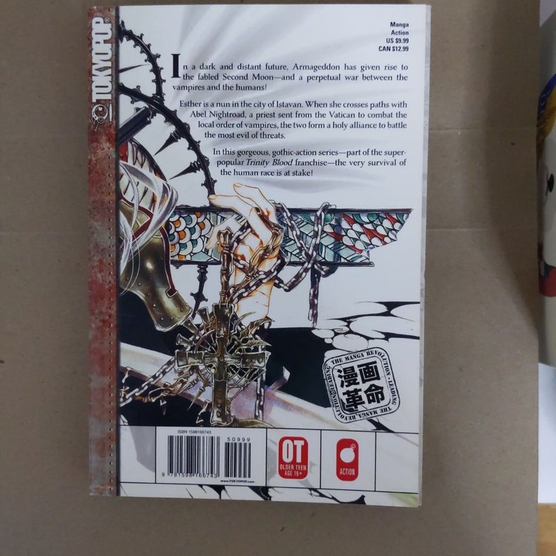 Trinity Blood by Sunao Yoshida, Kiyo Kyujyo, Beni Axia Conrad ...