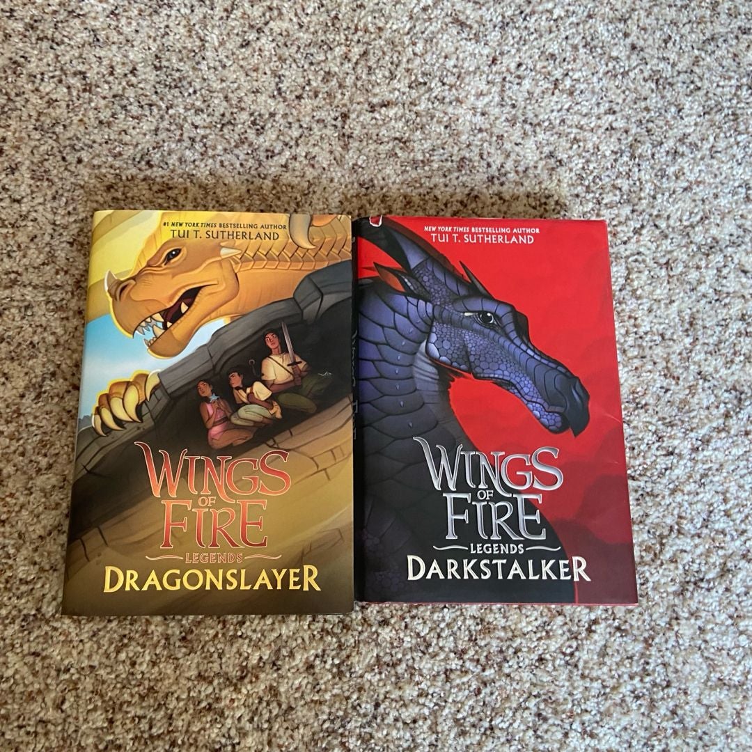 Wings of Fire Legends: Darkstalker & Dragonslayer by Tui T Sutherland ...