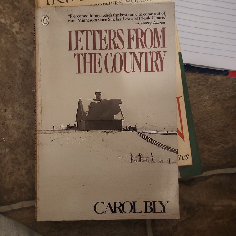Letters from the Country by Carol Bly, Paperback | Pangobooks