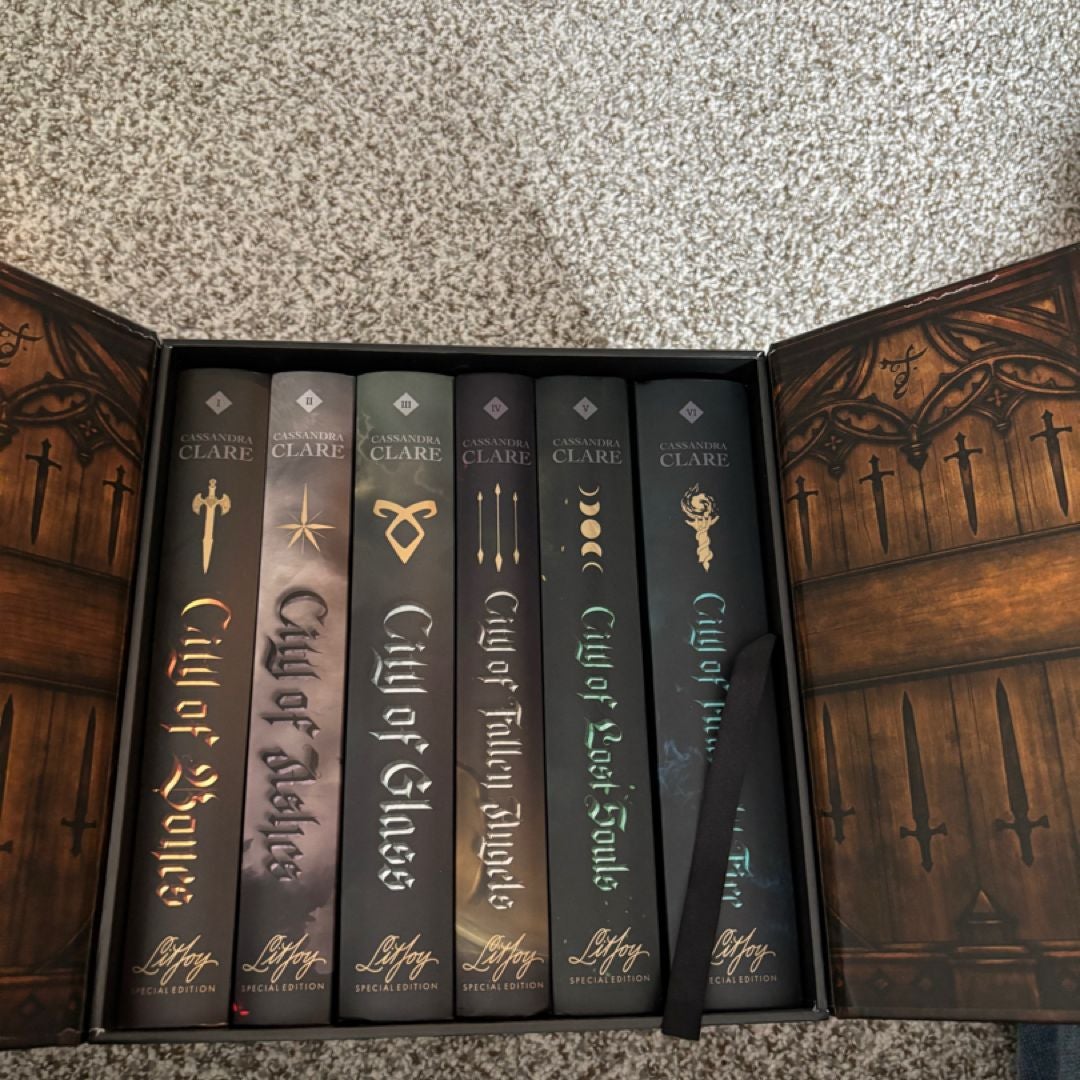 Litjoy The Mortal Instruments Series by Cassandra Clare, Hardcover ...