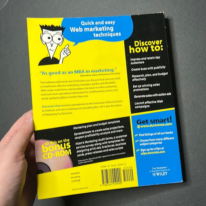 Marketing Kit for Dummies by Alexander Hiam, Paperback | Pangobooks