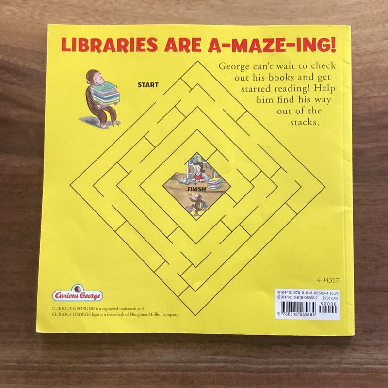 Curious George Visits the Library by H. A. Rey, Paperback | Pangobooks