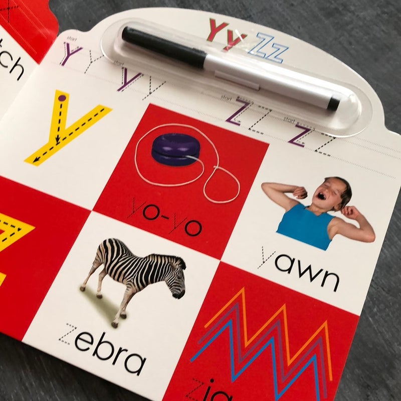 Wipe Clean: Letters by Roger Priddy, Hardcover | Pangobooks