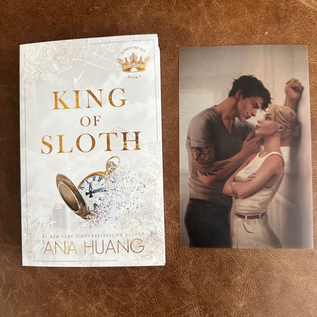 King of sloth with special art print overlay by Ana Huang , Paperback ...