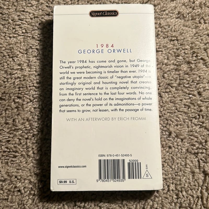 1984 by George Orwell, Paperback | Pangobooks