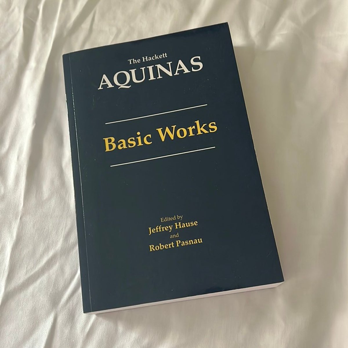 Aquinas: Basic Works by Aquinas Thomas