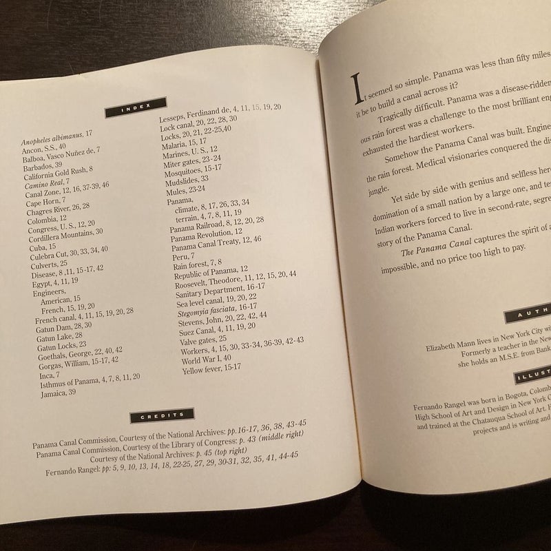 The Panama Canal by Elizabeth Mann