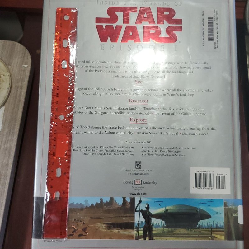 Inside the Worlds of Star Wars Episode 1 by Kristen Lund, Hardcover ...