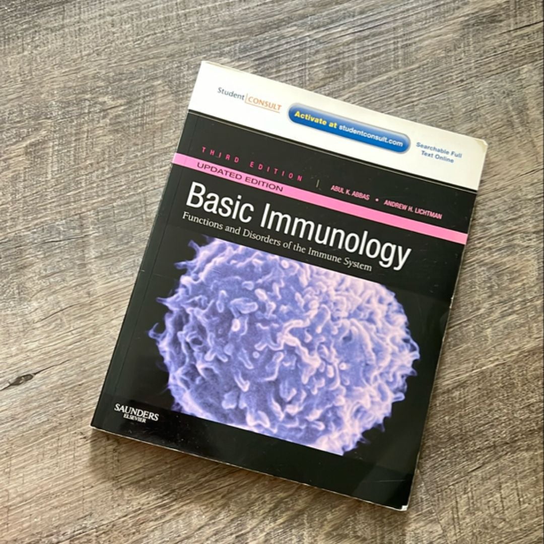 Basic Immunology by Abul K. Abbas, Andrew H. Lichtman, Shiv Pillai