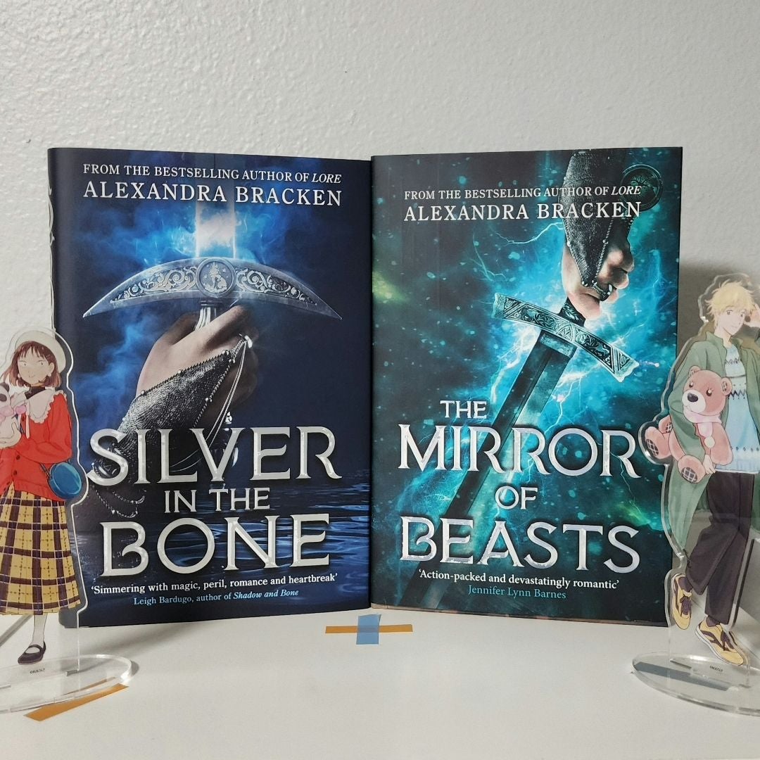 FAIRYLOOT Exclusive: Silver in the Bone & The Mirror of Beasts by Alexandra Bracken, Hardcover ...