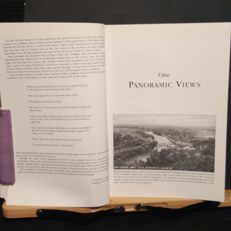 Reading in Vintage Postcards by Charles J. Adams III