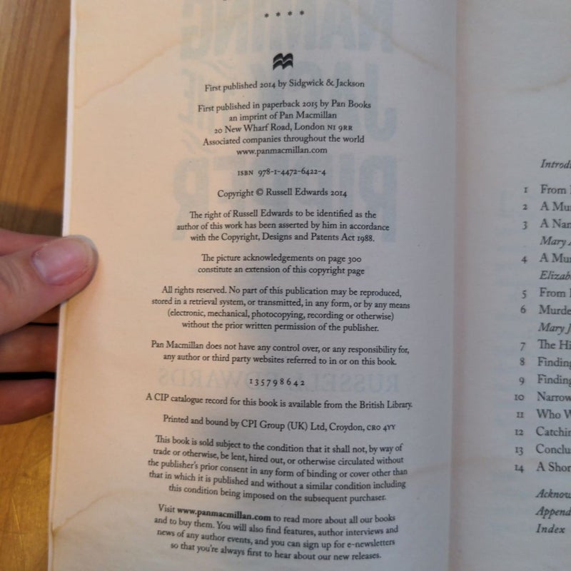 Naming Jack the Ripper by Russell Edwards