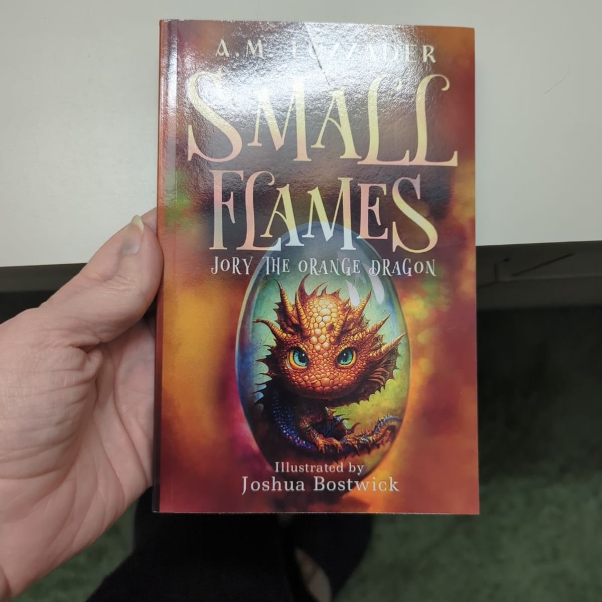 Small Flames by A. M. Luzzader