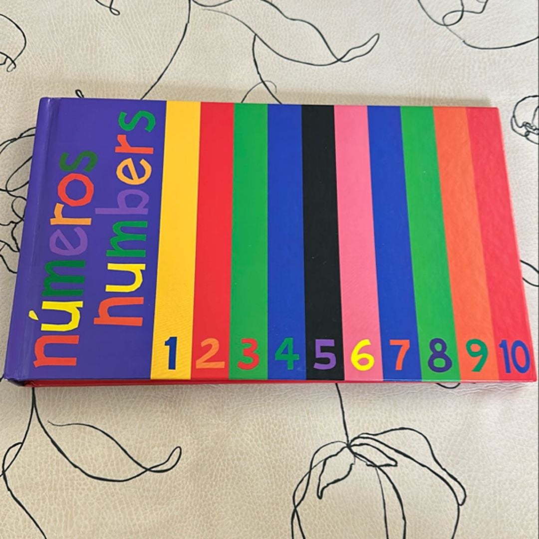 Números/ Numbers (Bilingual/ English-Spanish Board Book) by Sara Anderson