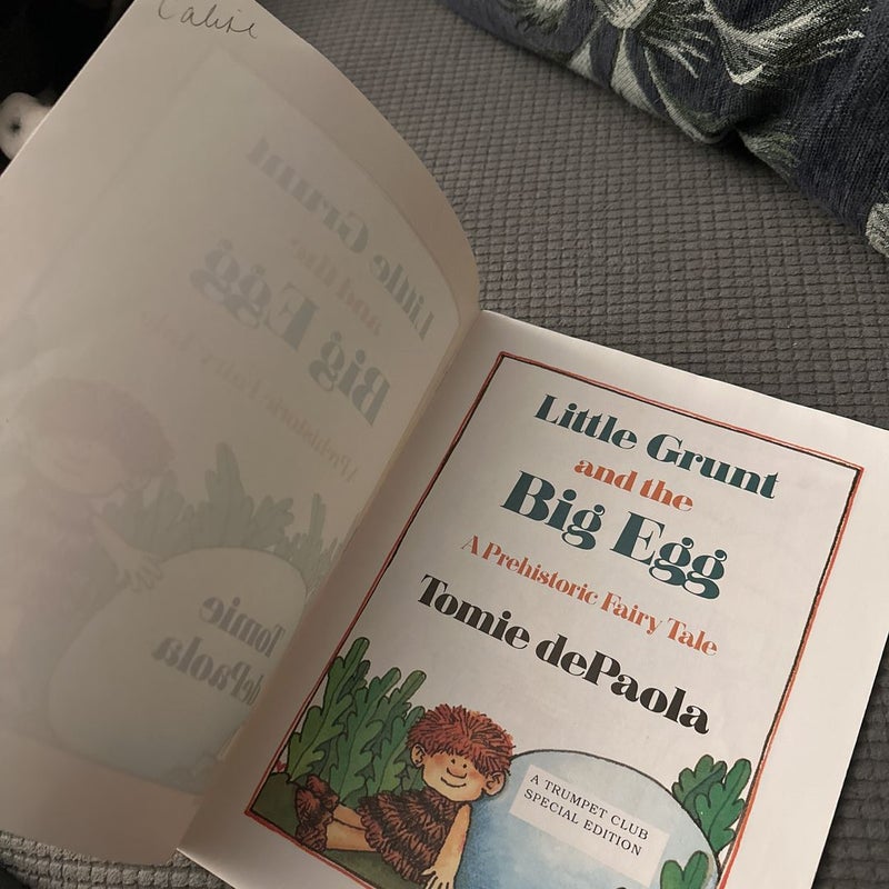 Little Grunt and the Big Egg by Tomie dePaola, Paperback | Pangobooks