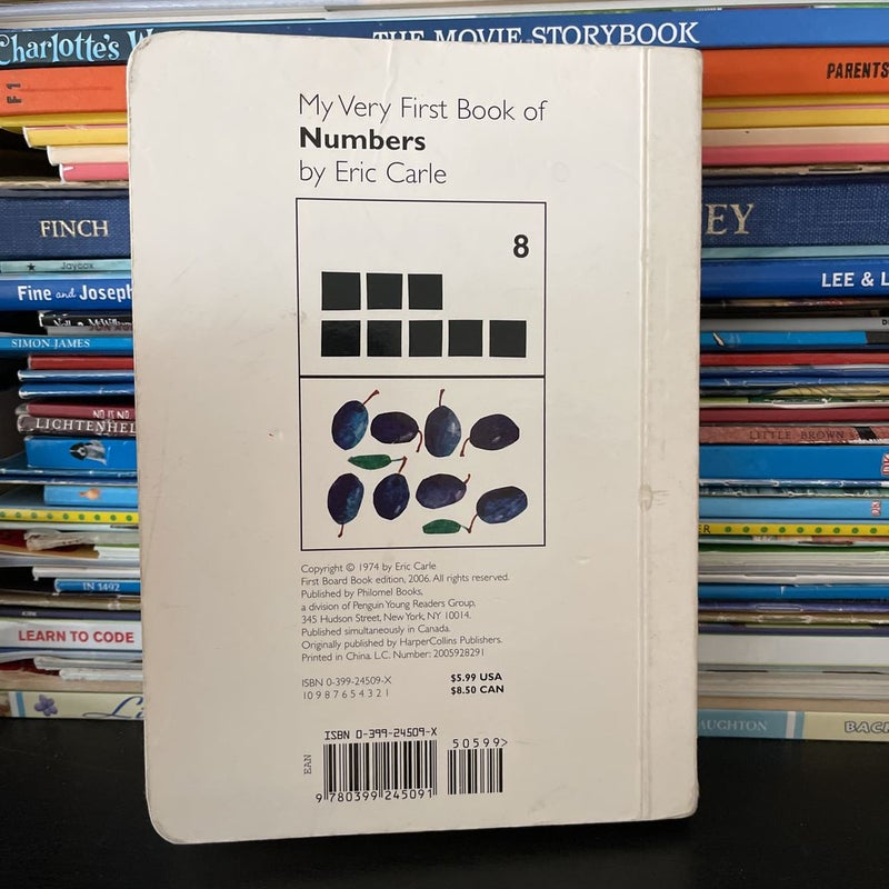 My Very First Book of Numbers / Mi Primer Libro de Números by Eric Carle