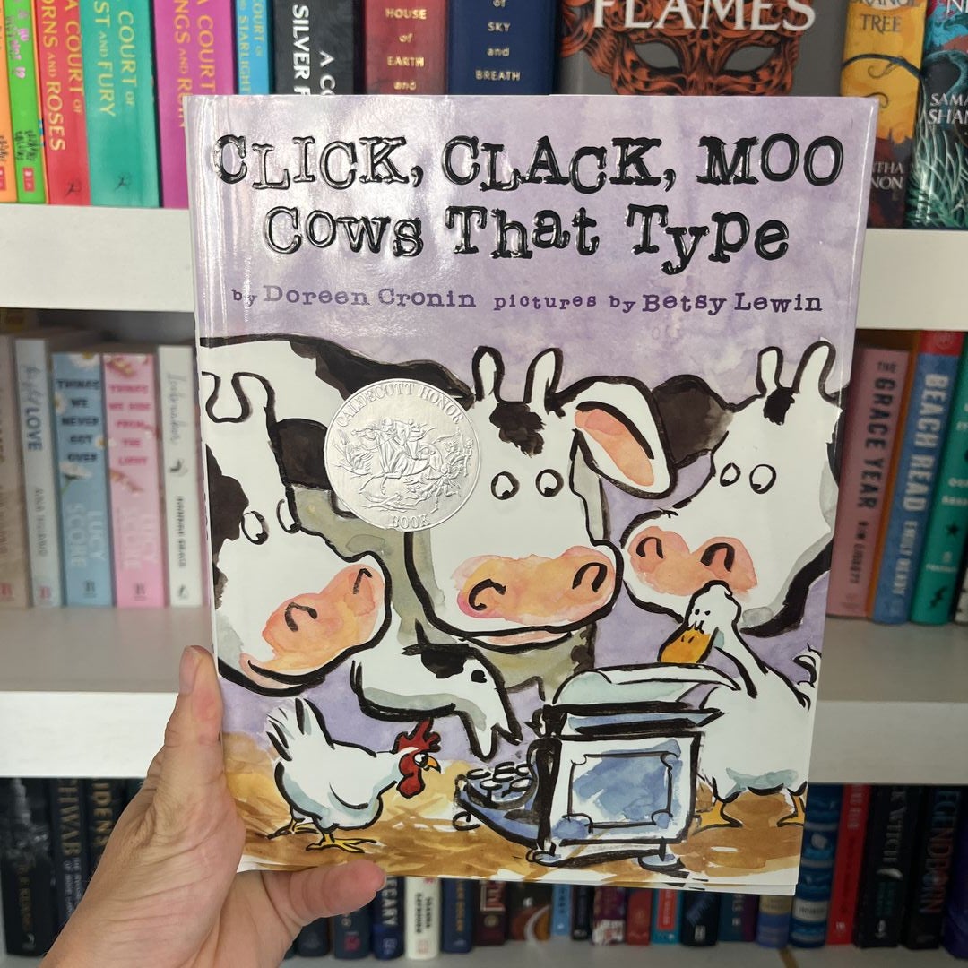 click, clack, moo cows that type by doreen cronin, Hardcover | Pangobooks