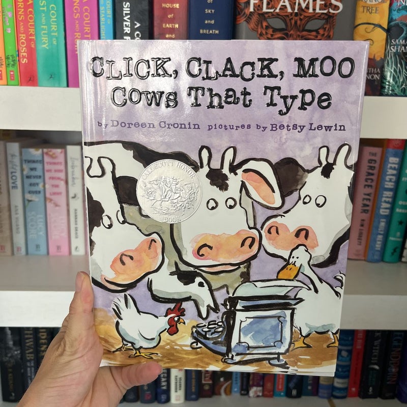 click, clack, moo cows that type by doreen cronin, Hardcover | Pangobooks