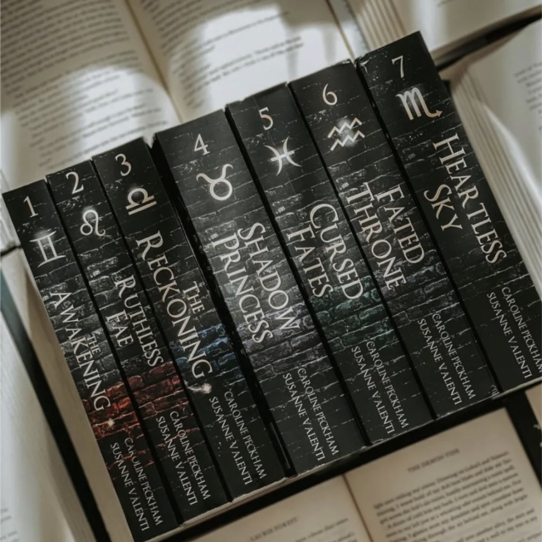 Full Set Zodiac Academy (Books 1-7) by Caroline Peckham Susanne Valenti ...