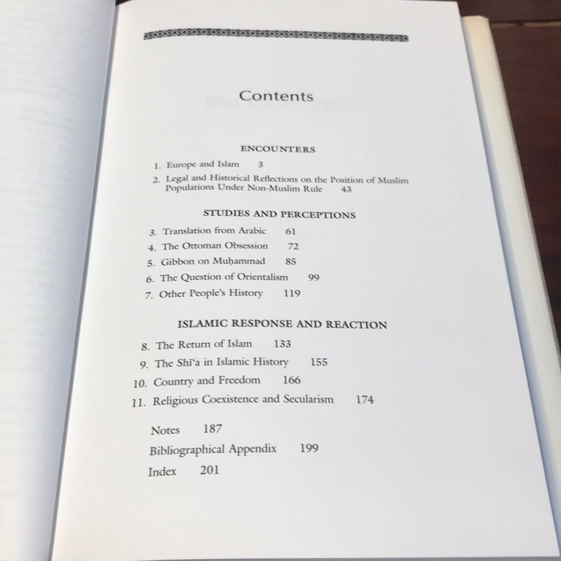 Islam and the West by Bernard Lewis