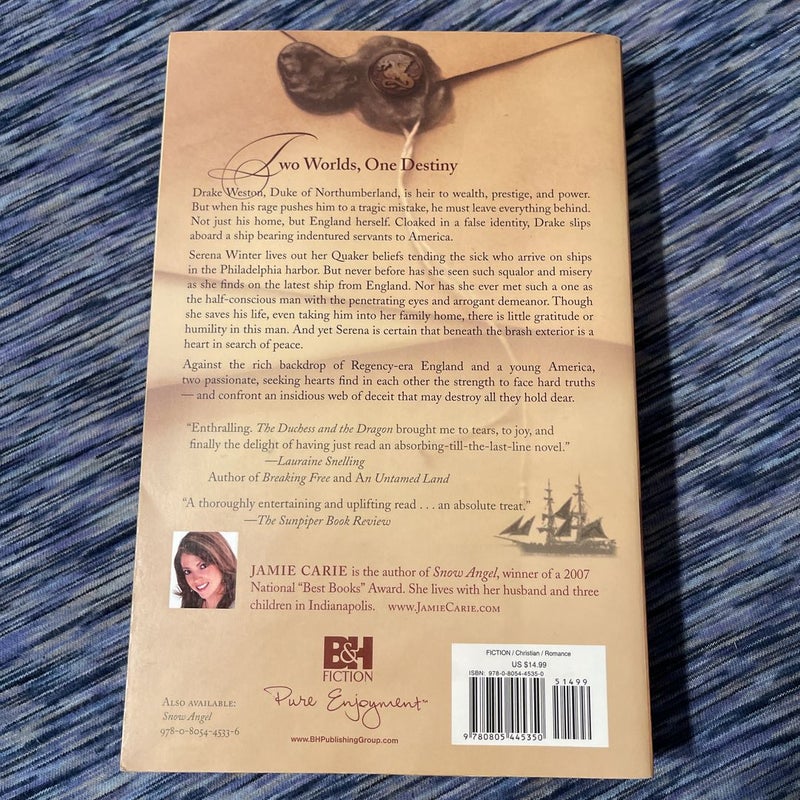 The Duchess and the Dragon by Jamie Carie, Paperback | Pangobooks