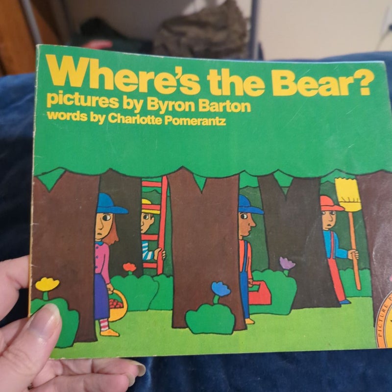 Where's the Bear? by Charlotte Pomerantz, Paperback | Pangobooks