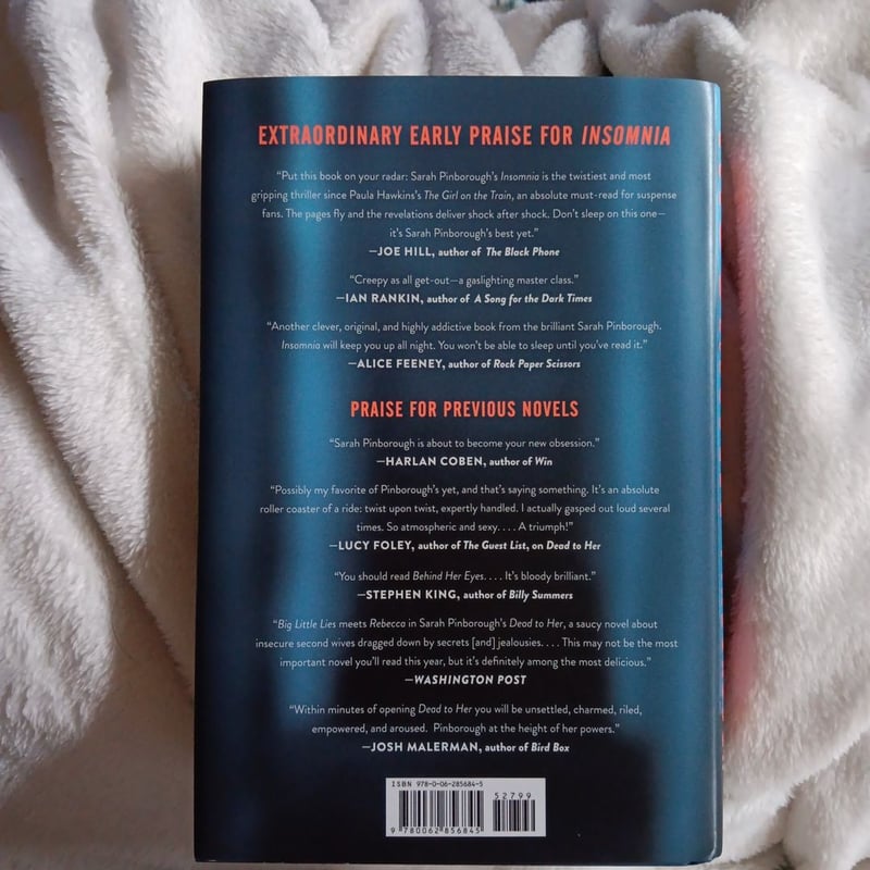 Insomnia by Sarah Pinborough, Hardcover | Pangobooks