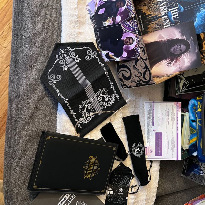 The Darkening - full Fairyloot July 2022 box by Sunya Mara, Hardcover ...