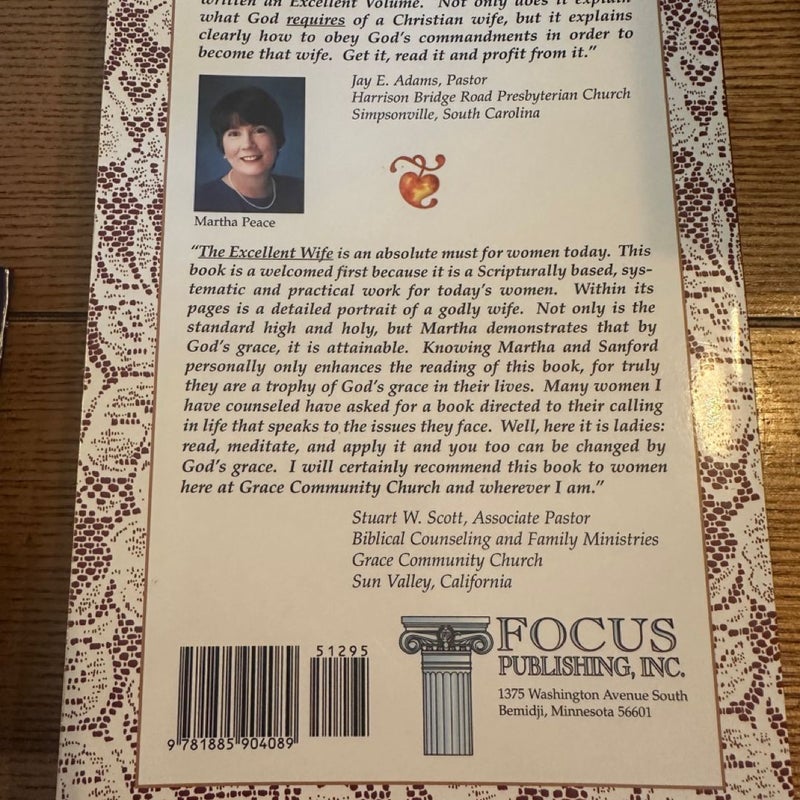 The Excellent Wife by Martha Peace