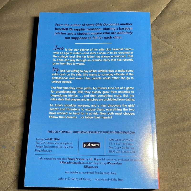Playing for Keeps ARC by Jennifer Dugan, Paperback | Pangobooks