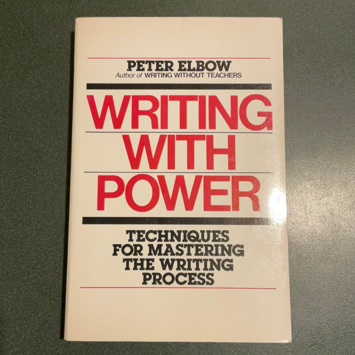 Writing with Power by Peter Elbow