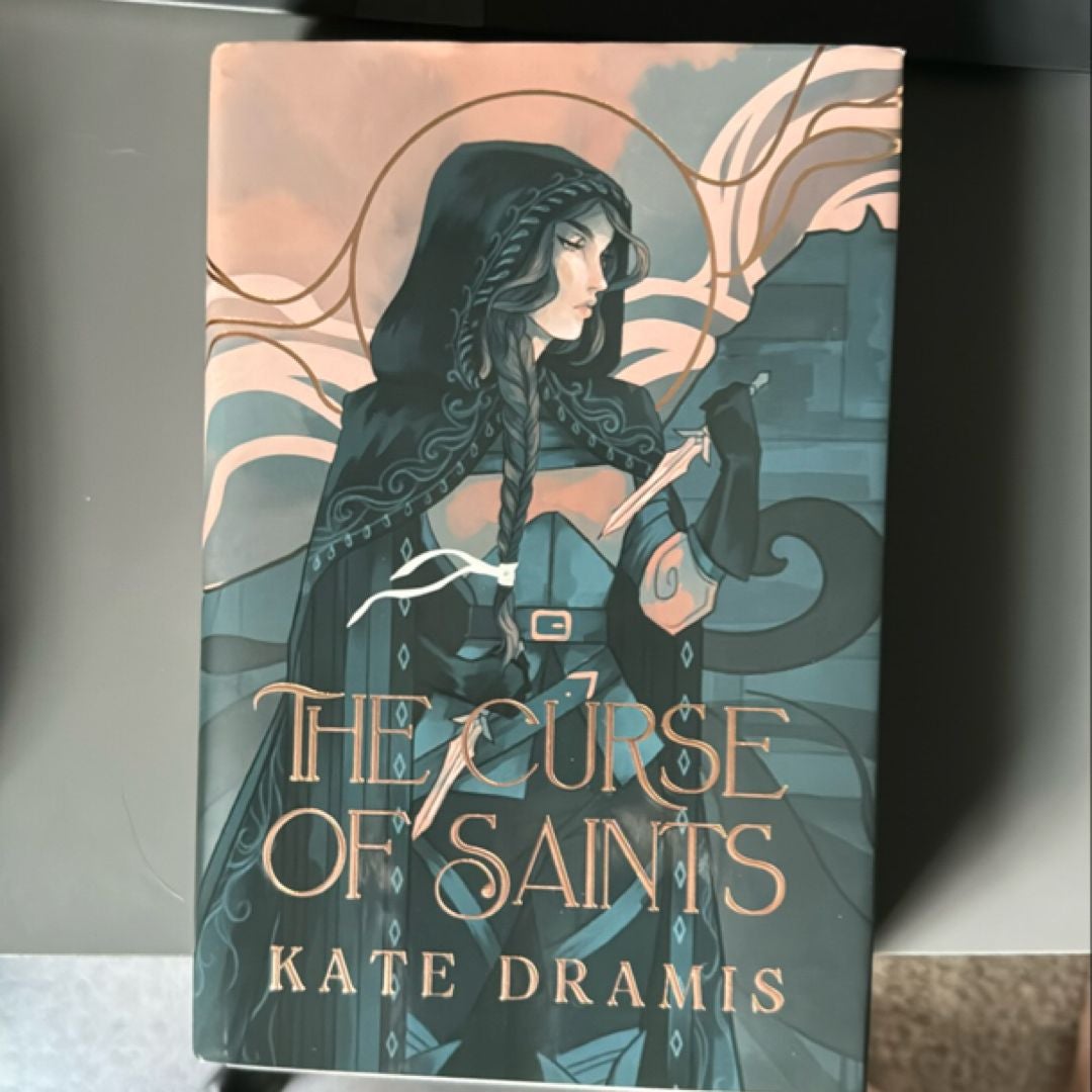 The Curse of Saints Fairyloot Exclusive by Kate Dramis, Hardcover | Pangobooks