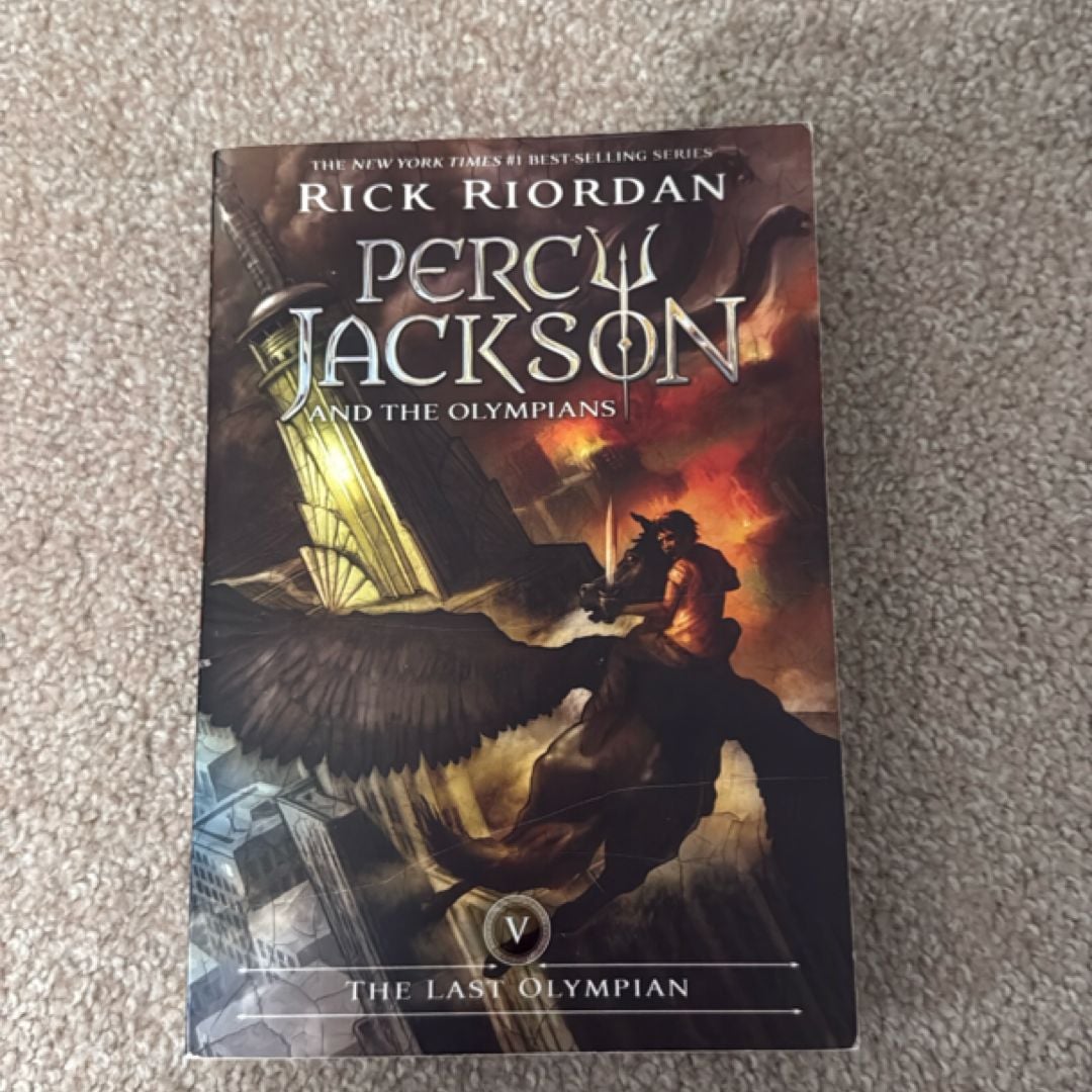 Percy Jackson and the Olympians, Book Five the Last Olympian (Percy ...