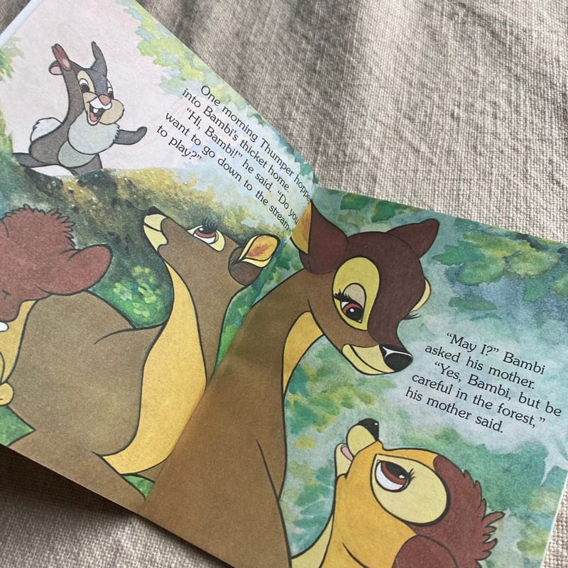 Walt Disney's Bambi and the Butterfly by Walt Disney Productions Staff ...