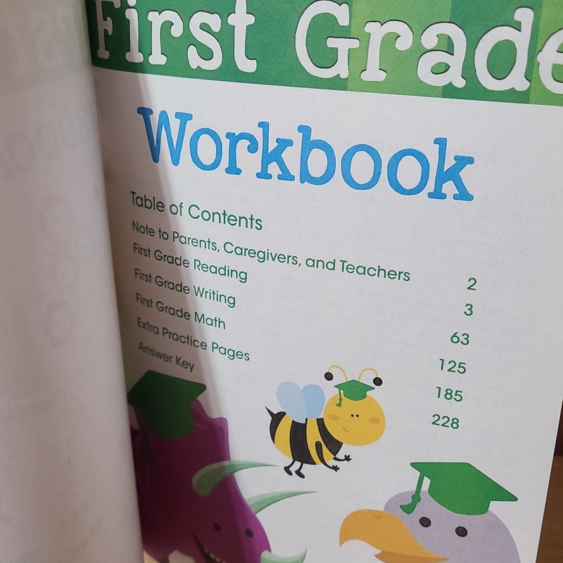 Ready to Learn: First Grade Workbook by Editors of Silver Dolphin Books ...