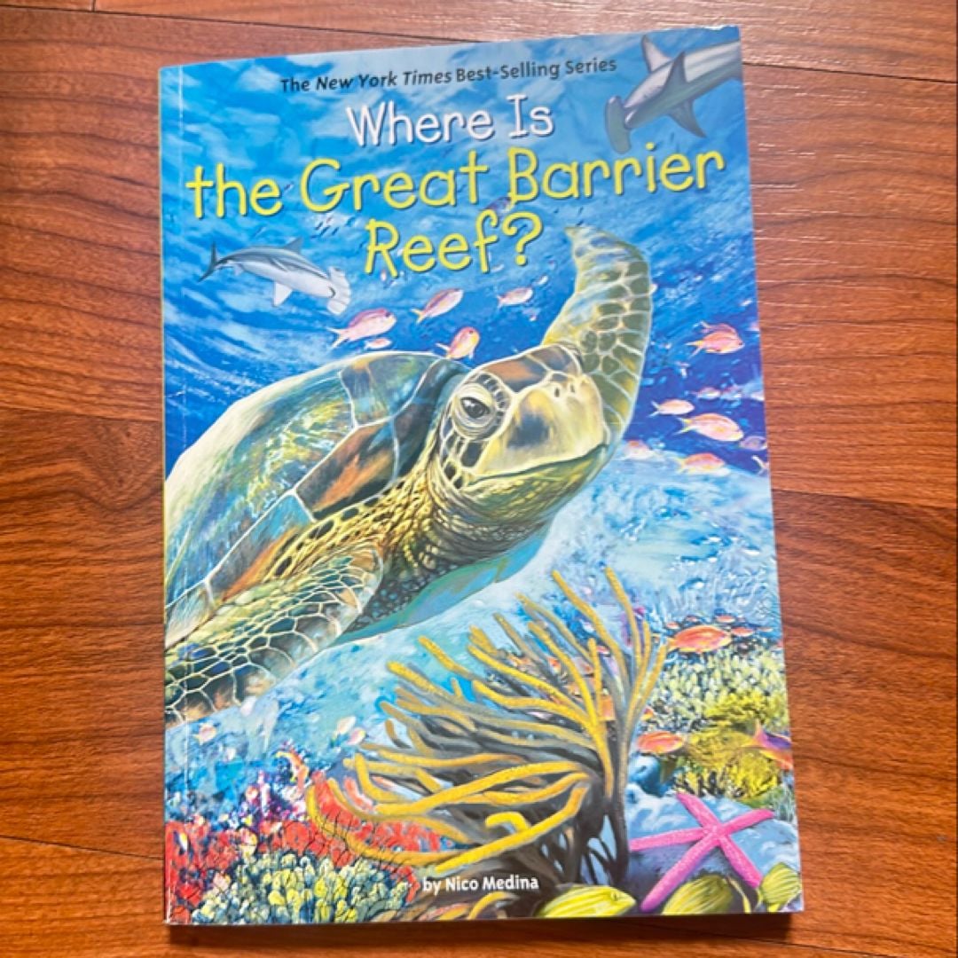 NEW! Where Is the Great Barrier Reef? by Nico Medina, Paperback ...