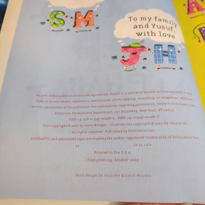 The Mixed-Up Alphabet by Steve Metzger