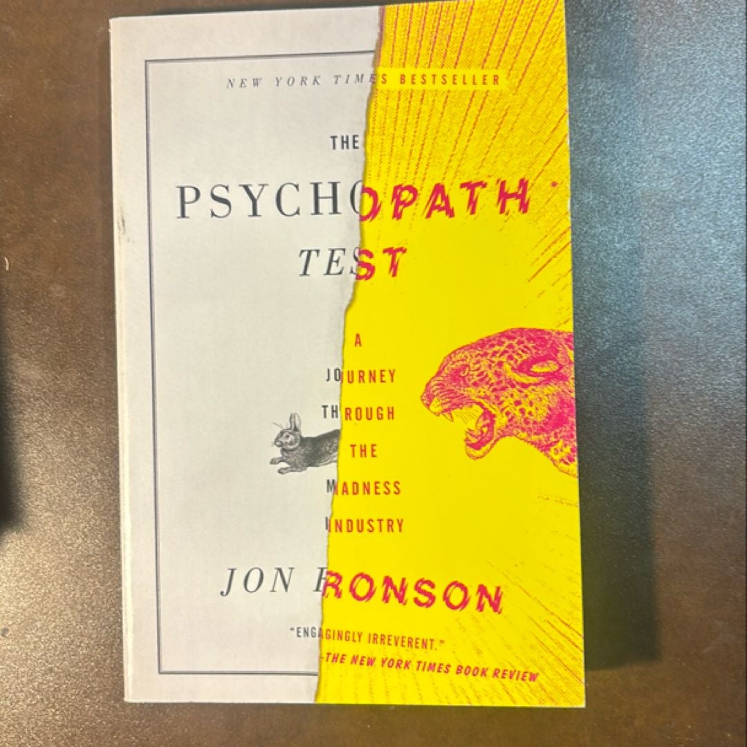 The Psychopath Test by Jon Ronson