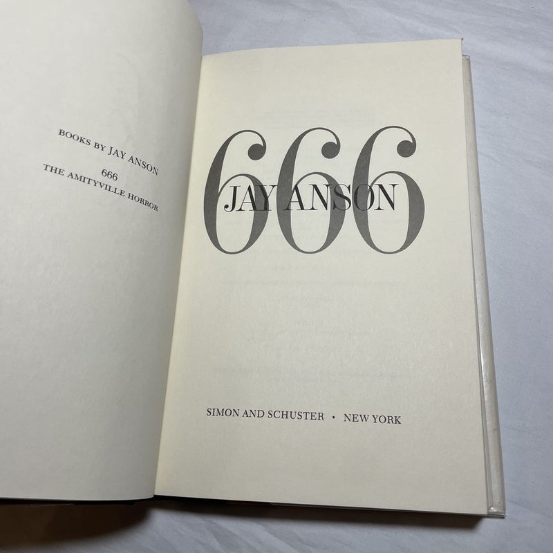 666 by Jay Anson, Hardcover | Pangobooks