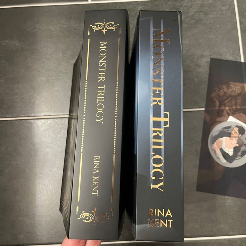 Monster trilogy by Rina kent, Hardcover | Pangobooks