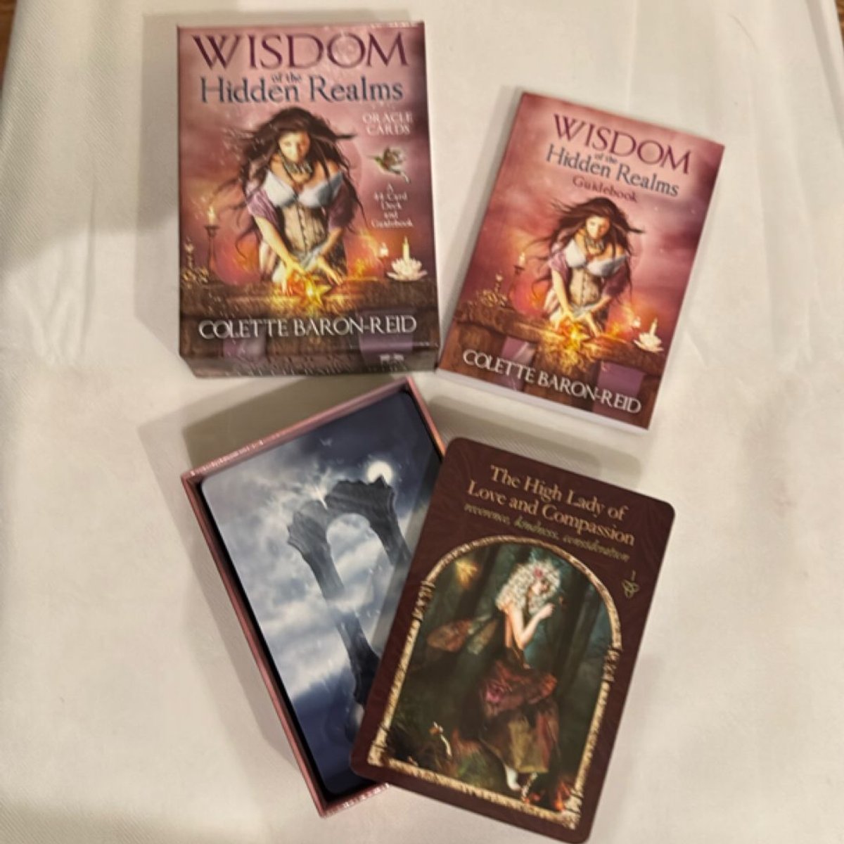 Wisdom of the Hidden Realms Oracle Cards by Colette Baron-Reid