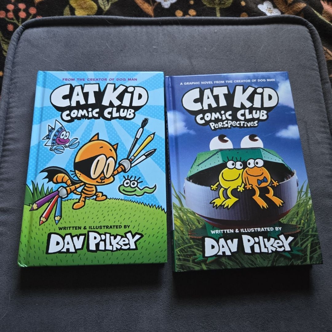 Cat Kid Comic Club Perspectives + Cat Kid Comic Club by Dav Pilkey ...