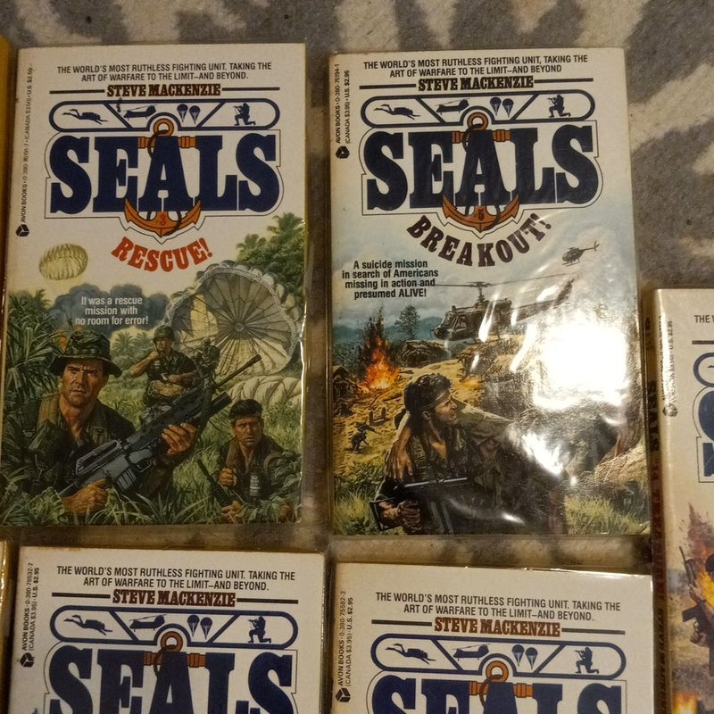 Seals series by Steve MacKenzie , Paperback | Pangobooks