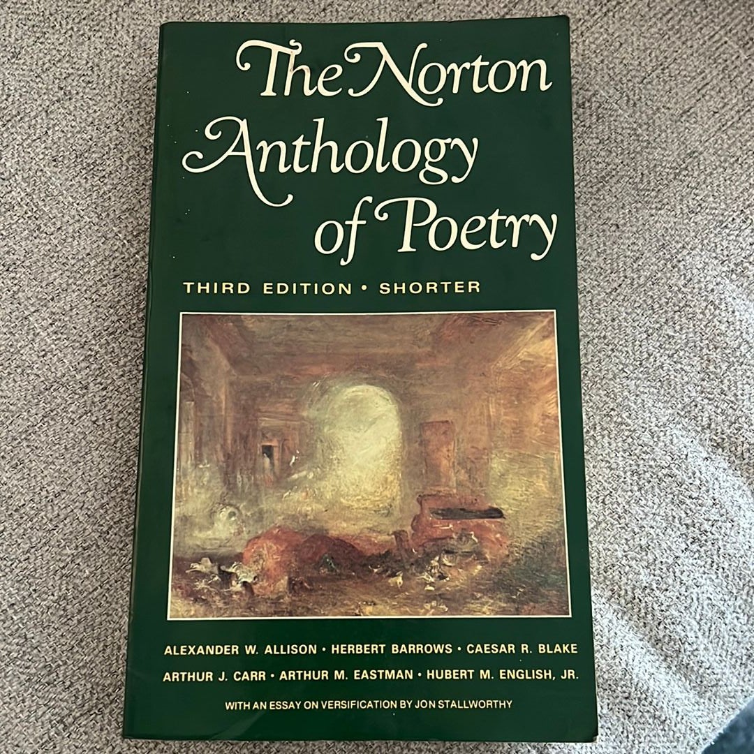 The Norton Anthology of Poetry by Many, Paperback | Pangobooks