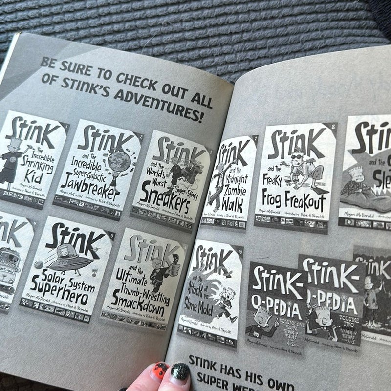 Stink and the World's Worst Super-Stinky Sneakers by Megan Mcdonald